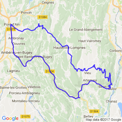 Col du grand colombier - Les balades à moto communautaires - Moto-Trip.com