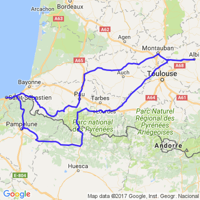 Road trip pays basque franco espagnol - Les balades à moto communautaires - Moto-Trip.com