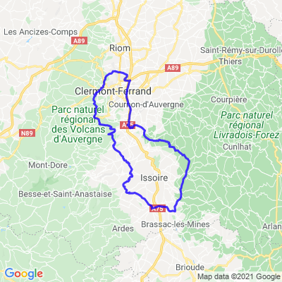 Route Dauphin Auvergne - Les balades à moto communautaires - Moto-Trip.com