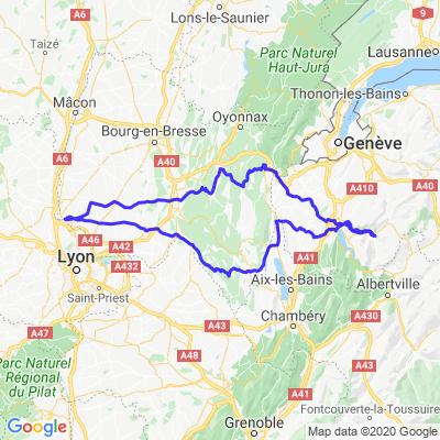 trevoux - Les balades à moto communautaires - Moto-Trip.com