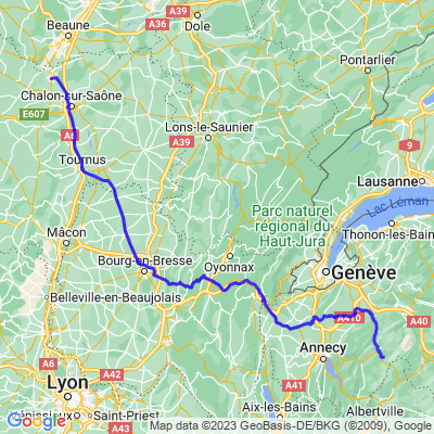 RULLY à LA CLUSAZ - Les balades à moto communautaires - Moto-Trip.com